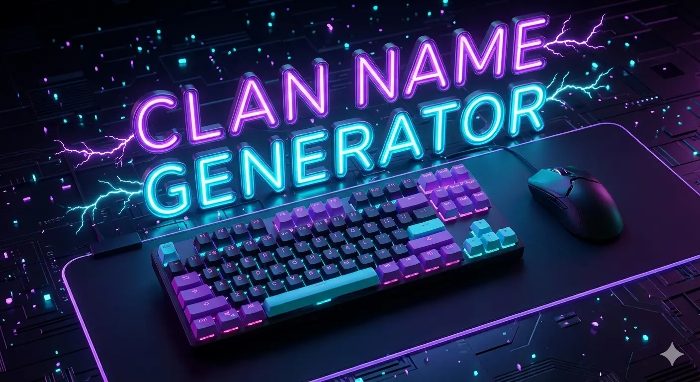 Clan Name Generator 2026 | Cool Names for CoC Fortnite & GTA