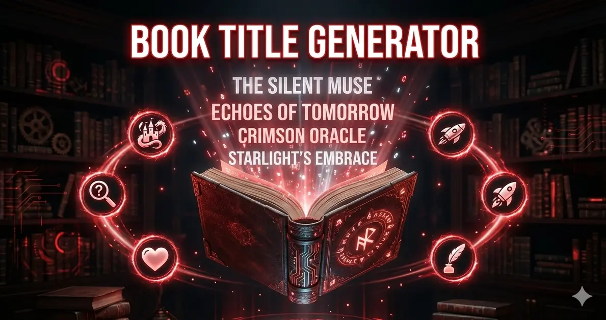 AI Book Title Generator | Create Creative Titles for Any Book
